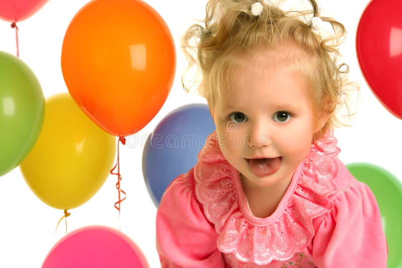 Look on ballons stock image. Image of circle, beauty - 21367721