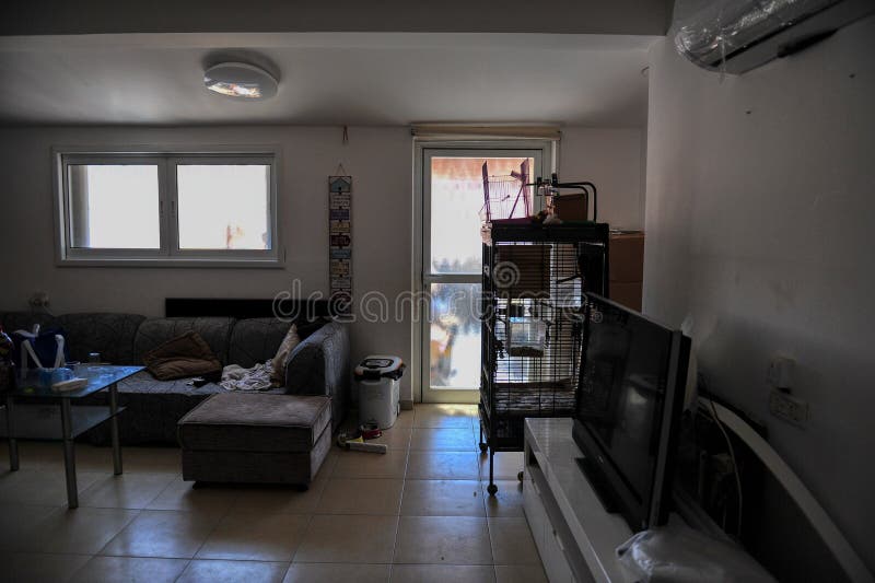 A Dark House in the Living Room Stock Photo - Image of pattern, kitchen ...