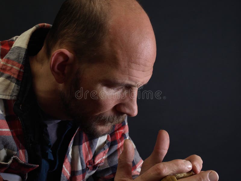 The Look of Despair stock photo. Image of depression, male - 5778244