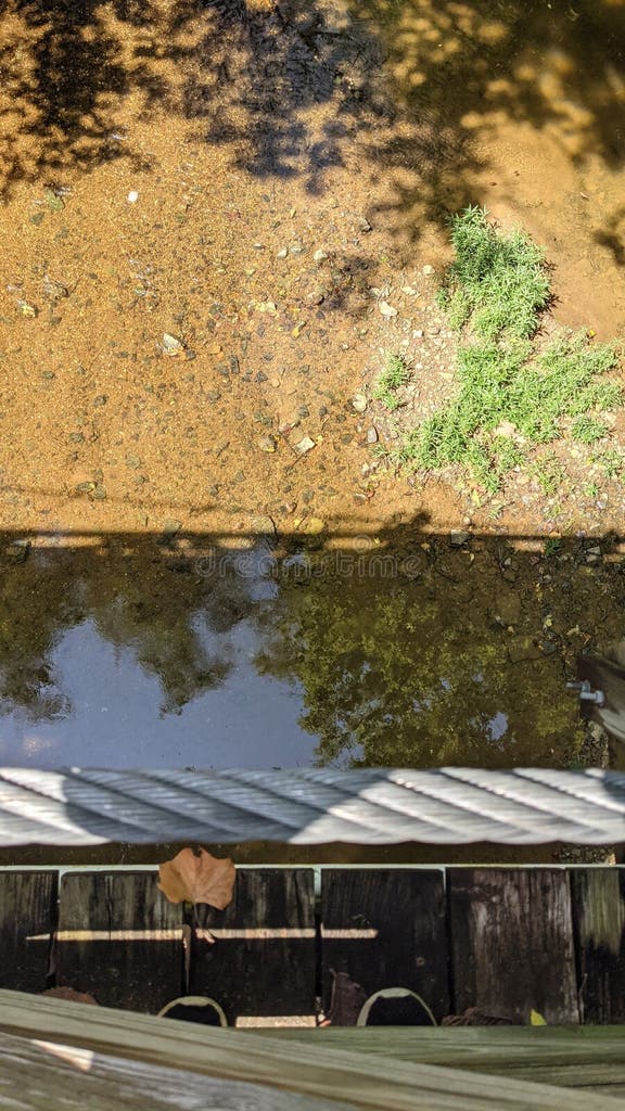 Look Down Below stock photo. Image of brown, bridge - 231565158