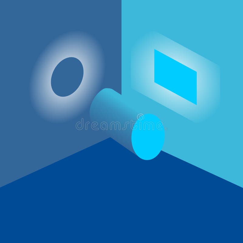 Look at the Figure from Different Perspectives. Stock Vector ...