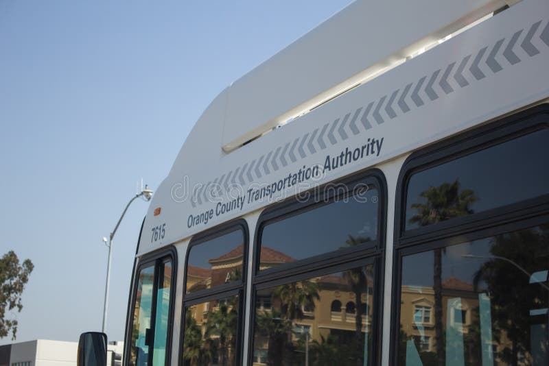 OCTA transit bus editorial stock image. Image of bravo - 156793159
