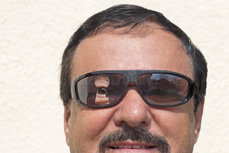 Look through the keyhole stock image. Image of peeked - 39395759