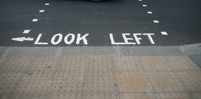 Look Left sign stock photo. Image of care, british, europe - 14355186