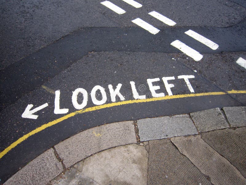 Look Left sign stock photo. Image of care, british, europe - 14355186