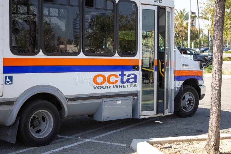 OCTA transit bus editorial image. Image of easy, company - 156793160