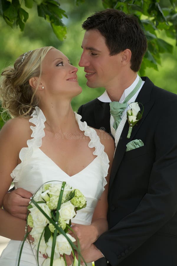 Look of love stock photo. Image of wedding, couple, love - 16974388