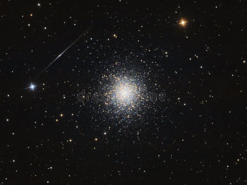 A Look at M13 Hercules Cluster Stock Photo - Image of herkuleshaufen ...