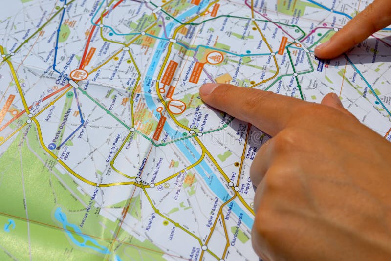 Look on the map stock photo. Image of attraction, building - 19519910