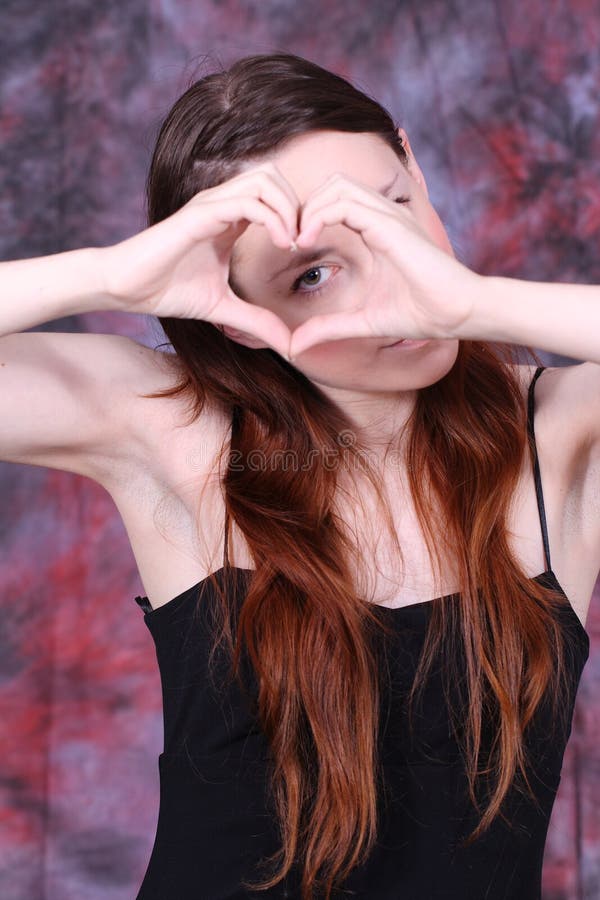 Look at my heart stock photo. Image of model, fashion - 23262784