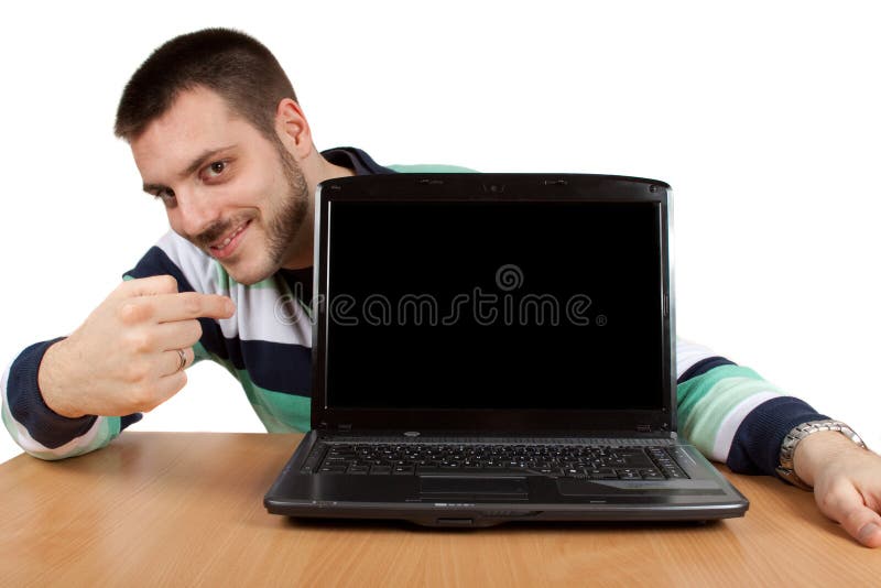 Look at my Work stock photo. Image of young, smile, business - 8525338