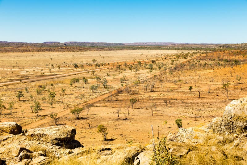 View on the Desert from Riversleigh Fossil Site, Savannah Way ...