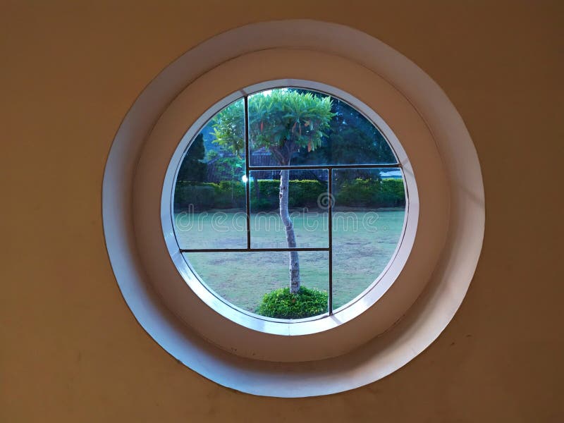 Look at the Outside through the Window Stock Photo - Image of window ...