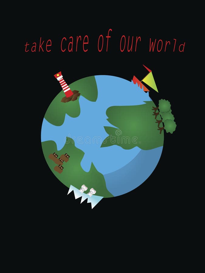 Look after the planet stock illustration. Illustration of planet - 18814918