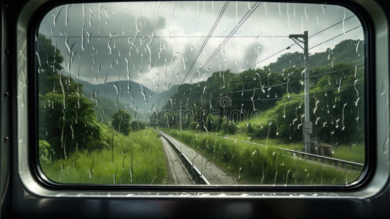 Rain Train Window Stock Illustrations – 100 Rain Train Window Stock Illustrations, Vectors ...