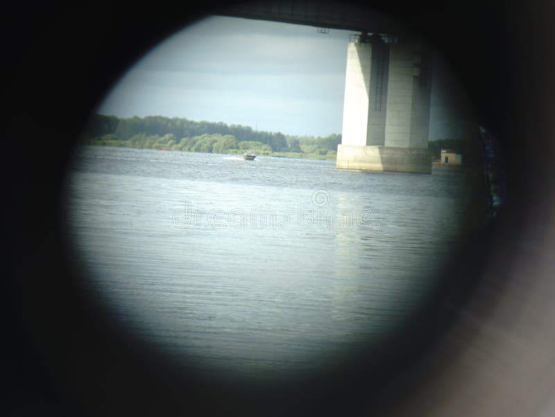 Look at the Real Scope Sight View Stock Image - Image of automatic ...