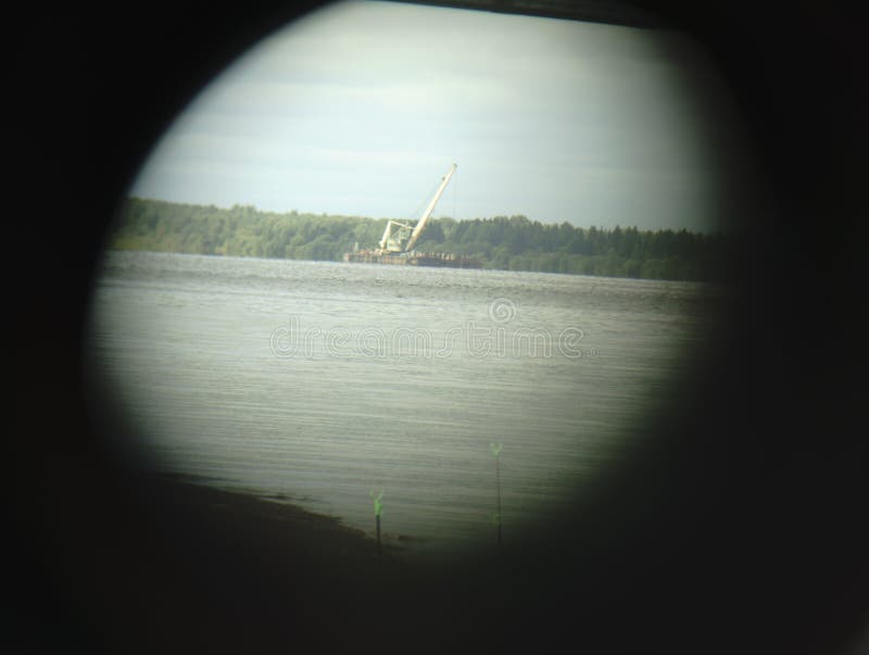 Look at the Real Scope Sight View Stock Photo - Image of look, lens ...