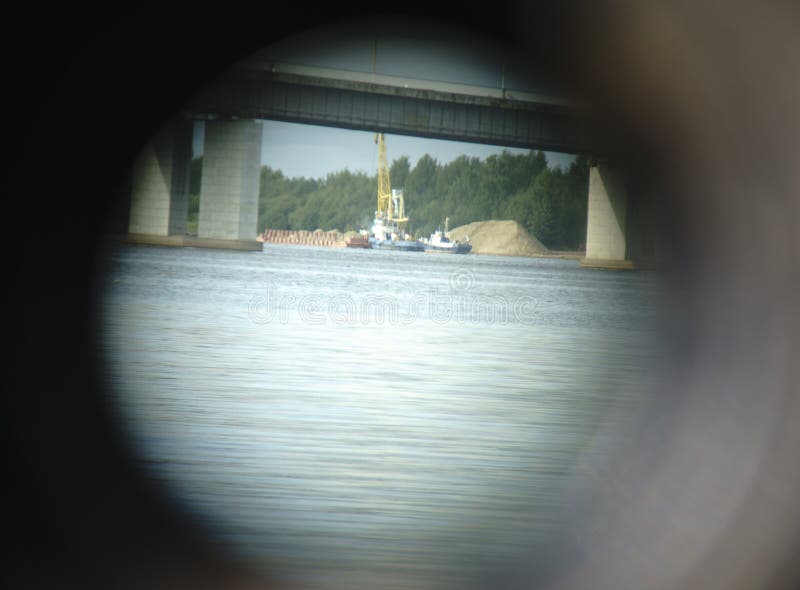 Look at the Real Scope Sight View Stock Photo - Image of point, rifle ...