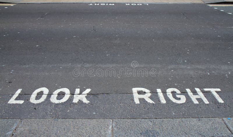 Look Right stock photo. Image of look, united, england - 14505644