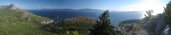 Look from Rilic stock image. Image of shore, biokovo - 11677545