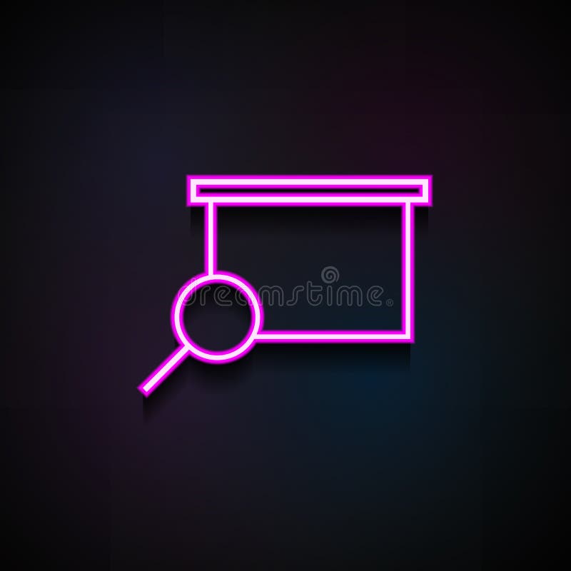 Look Screen Icon. Element of Logistics Icons for Mobile Concept and Web ...