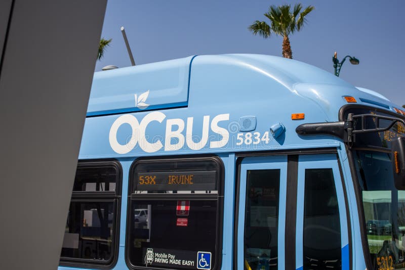 OCTA transit bus editorial image. Image of easy, company - 156793160