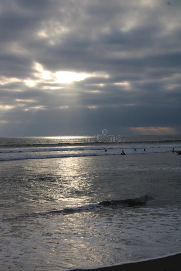 Look Sunset Beach Sea Nature Stock Image - Image of sunset, look: 227430265