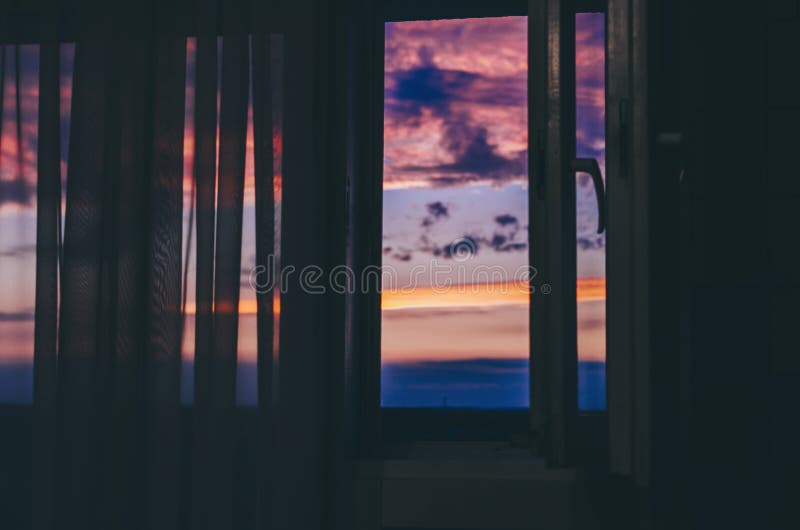 Look on Sunset stock photo. Image of color, indoors - 106502232