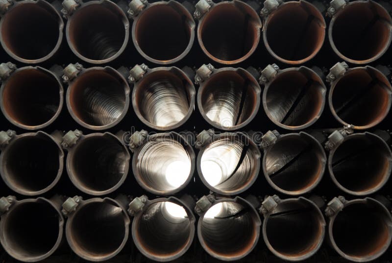 Look through the Tubes of BM-21 Grad Stock Photo - Image of russia ...