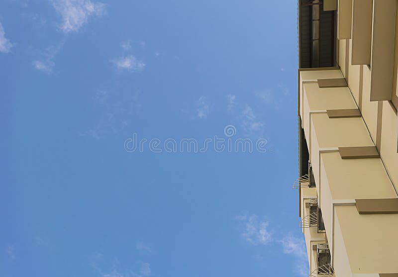 Look Up Building Apartment. Stock Photo - Image of clean, housing: 77557720