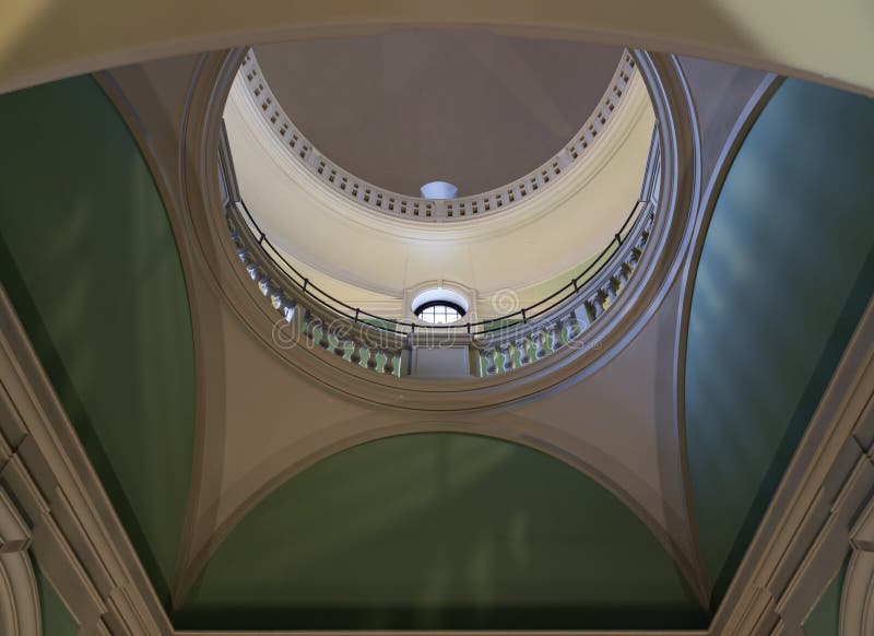Look Up the High Ceiling Inside Main Hall of Victoria and Albert Museum ...