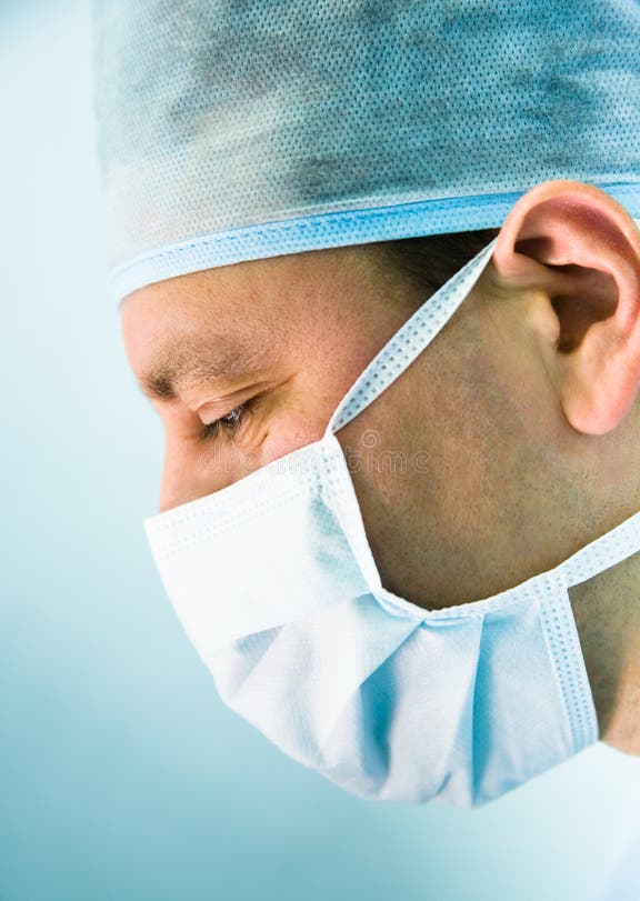 Look of working surgeon stock image. Image of hospital - 12672641