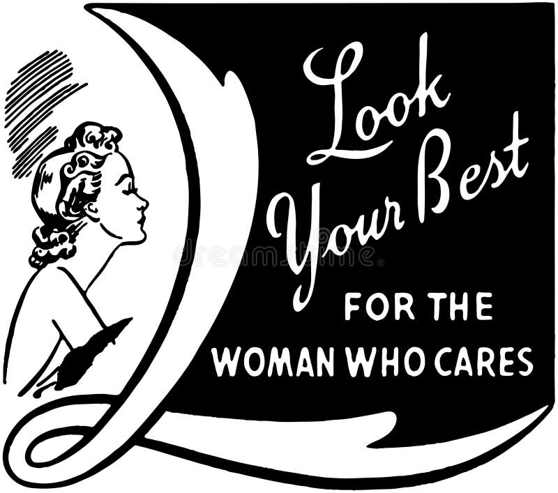 Look Your Best stock vector. Illustration of stylish - 42096565