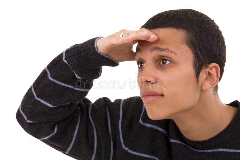 Looking for something stock photo. Image of visionary, problem - 145112