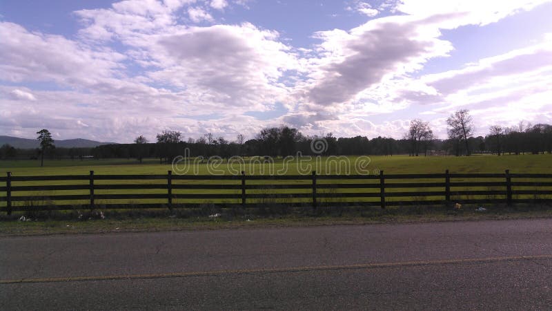 Looking Across the Pasture stock image. Image of pasture - 85371859