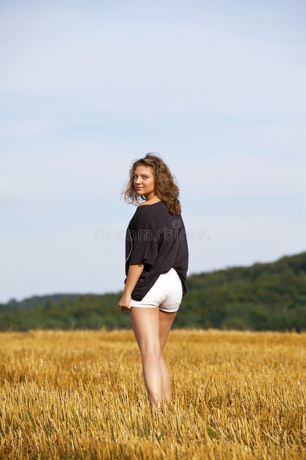 Looking back stock image. Image of caucasian, closeup - 15889997