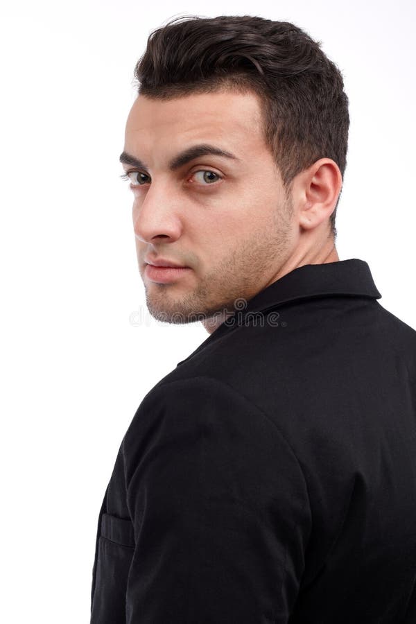 Looking back stock image. Image of close, fashionable - 19716261