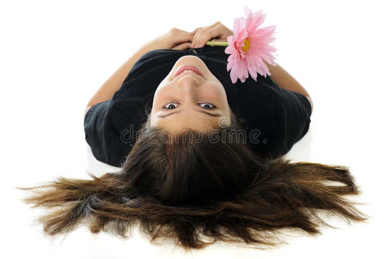 Tween Girl Laying Back Stock Photos - Free & Royalty-Free Stock Photos ...