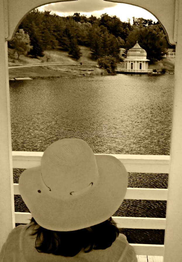 Looking Far Beyond from the Top Stock Photo - Image of calzada ...