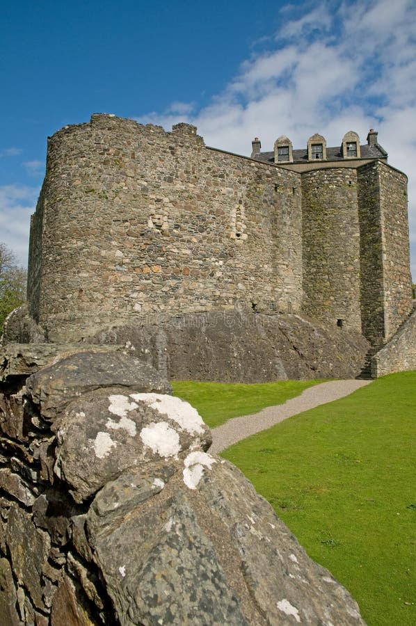 Scottish Castle Ruins stock photo. Image of campbell, medieval - 1316586