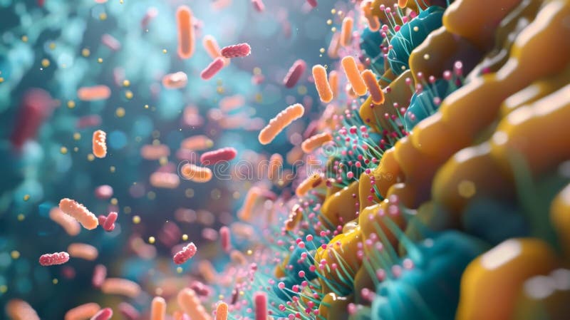 Looking Closer we Can See the Intricate Network of Gut Bacteria Each ...