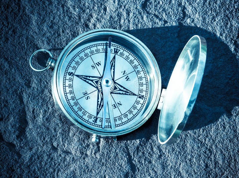 Looking for the Correct Way, Choosing Direction. Stock Image - Image of ...