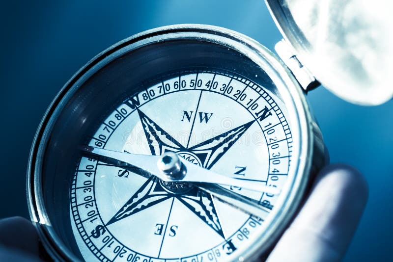 Looking for the Correct Way, Choosing Direction. Stock Photo - Image of ...