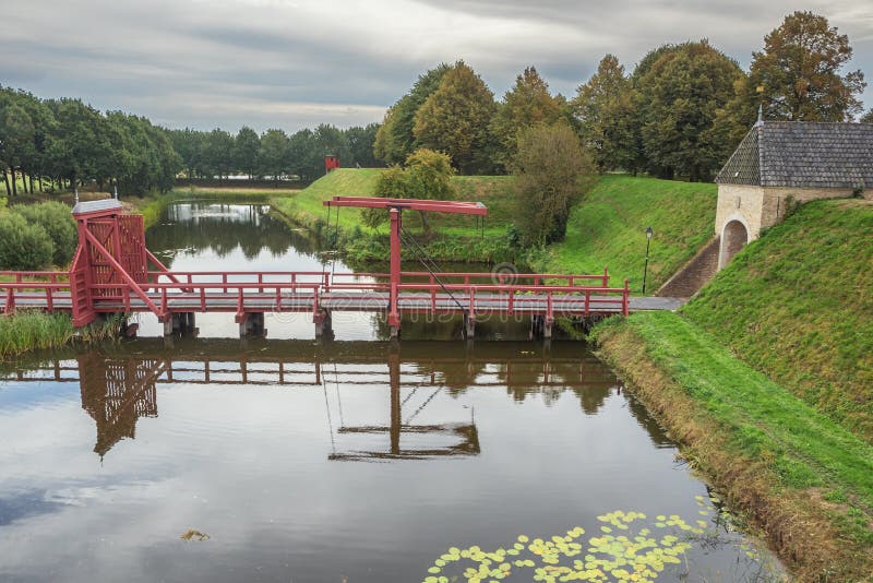 Looking Down at the Access Bridge Stock Image - Image of destination ...