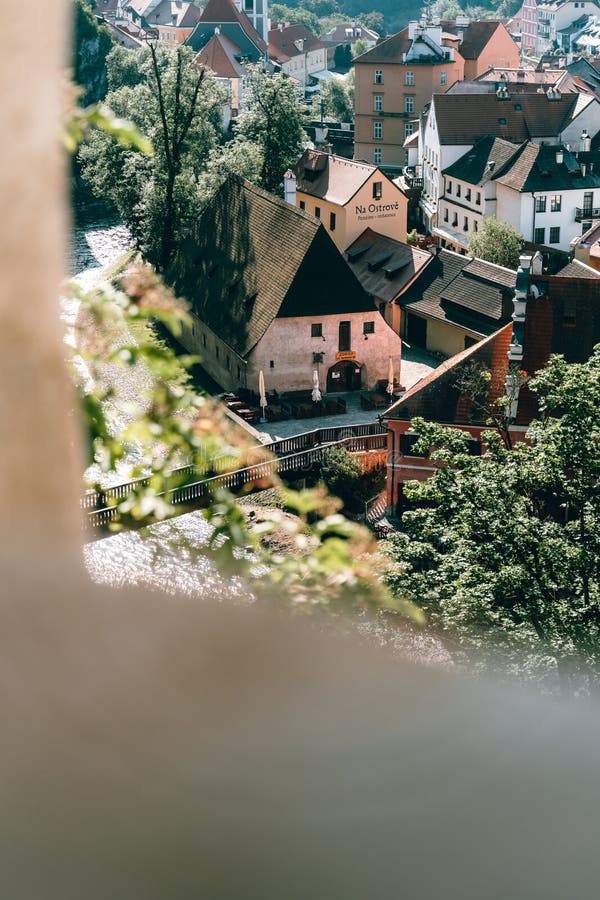Looking Down on a Bridge and House Stock Photo - Image of heritage ...