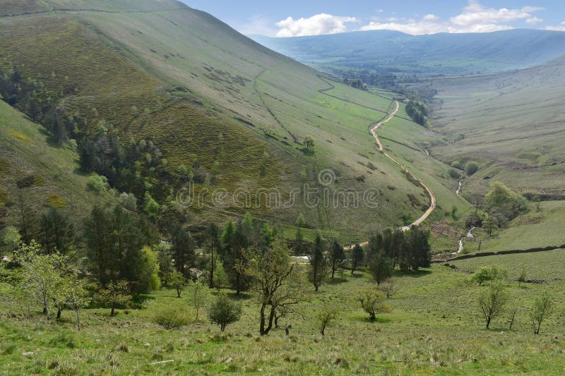 Looking Down on Path To Jacob S Ladder Stock Photo - Image of landscape ...