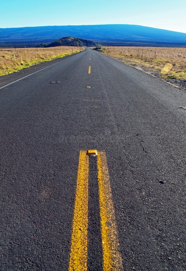 Looking Down the Road stock image. Image of road, line - 30969559