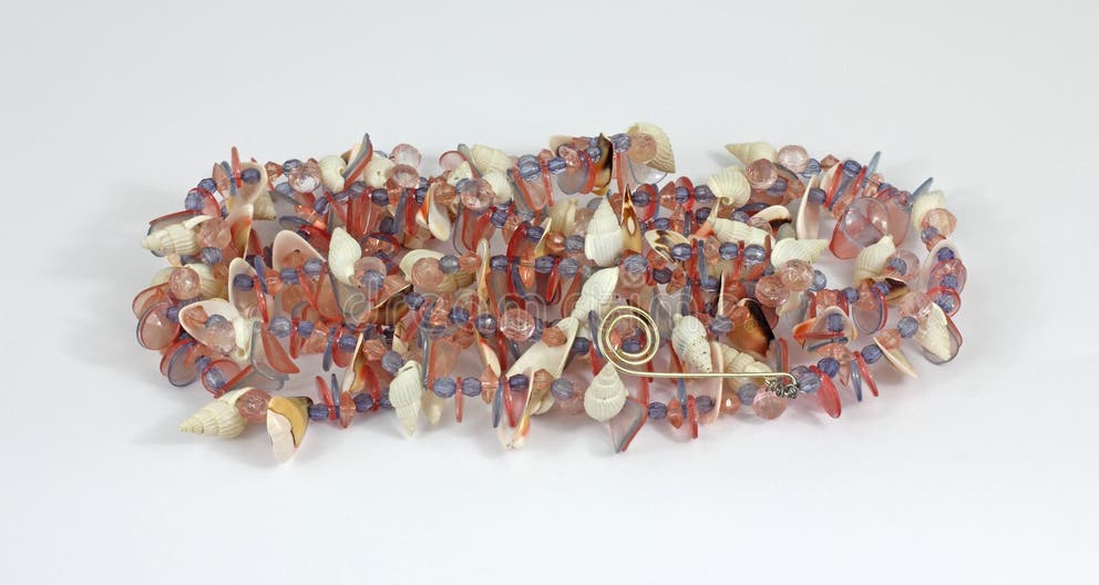 Looking Down Shells Beads stock image. Image of products - 14766281