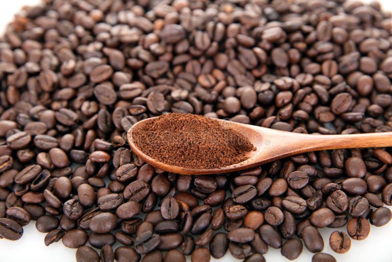 A spoonful of coffee stock photo. Image of digestive - 22448478