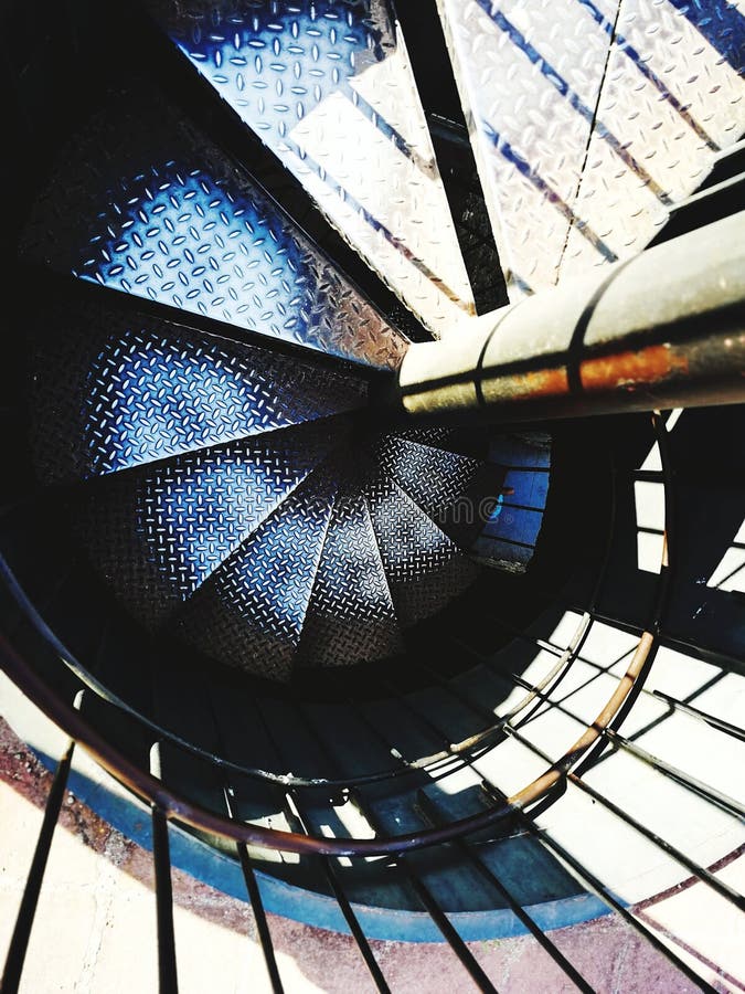 Steel staircase stock image. Image of looking, steps - 123651105